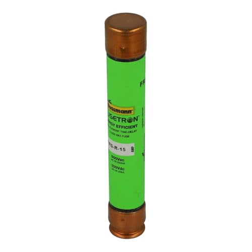 FRS-R-15 | BUSSMANN Fuse, 600V Dual Element TIME DELAY Class RK5 ...