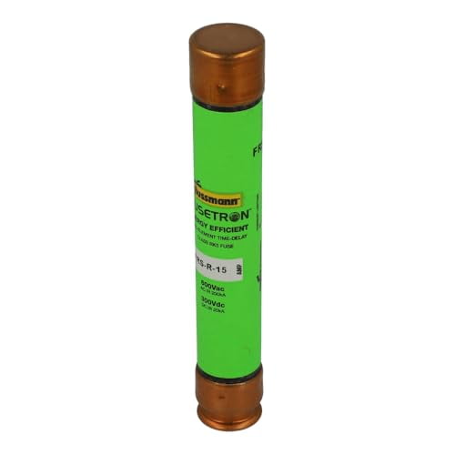 FRS-R-15 | BUSSMANN Fuse, 600V Dual Element TIME DELAY Class RK5 ...