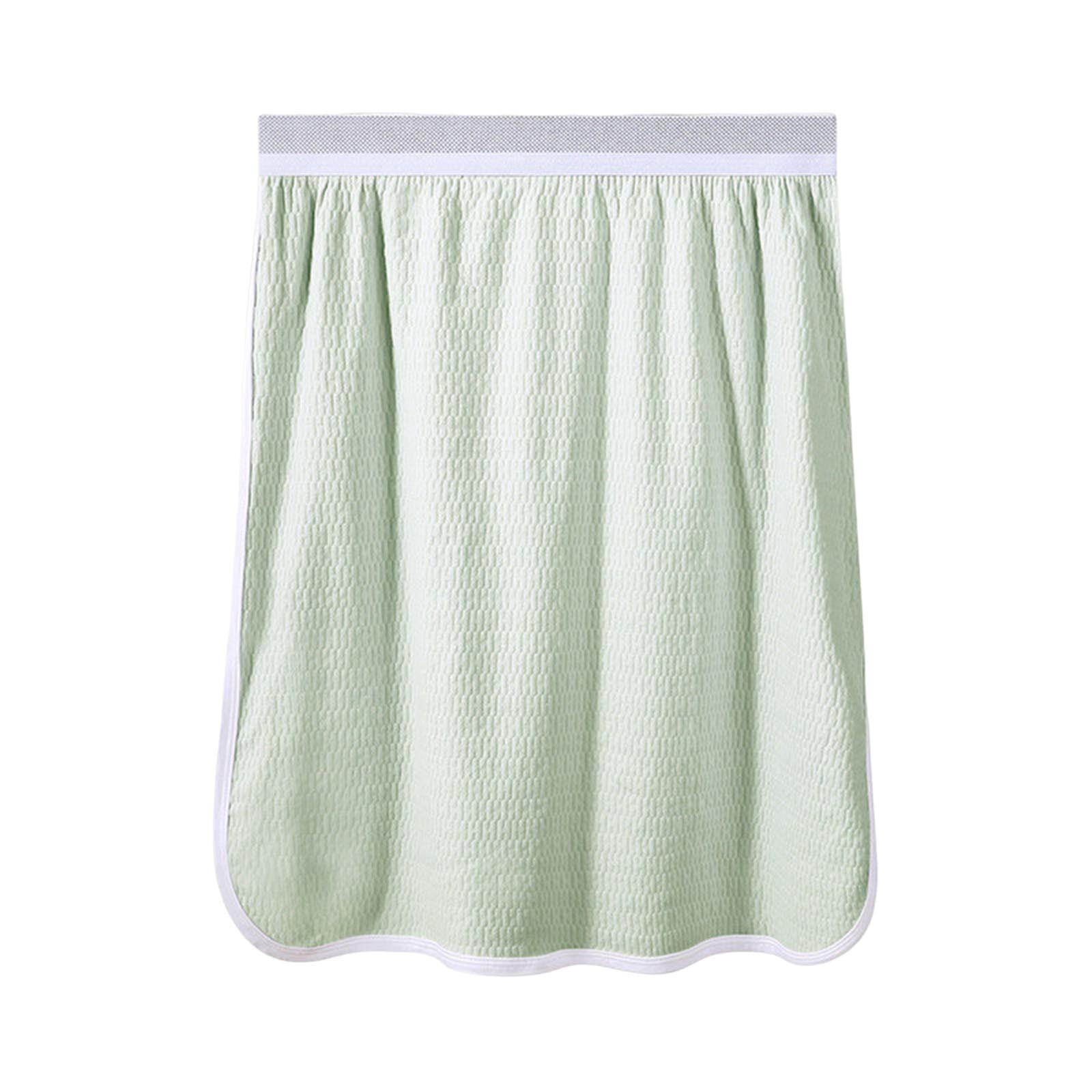 FRSASU Men's Cotton Ultra Soft Casual Home Bath Skirt, Sleeping Skirt ...