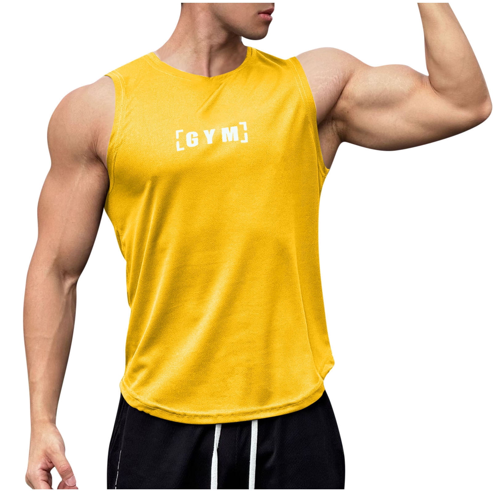 FRSASU Men's Graphic Tank Tops | Ultra Soft Cotton Rayon Stretch ...