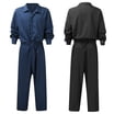FRSASU Men's Color Block Work Coverall High Visibility Overalls ...