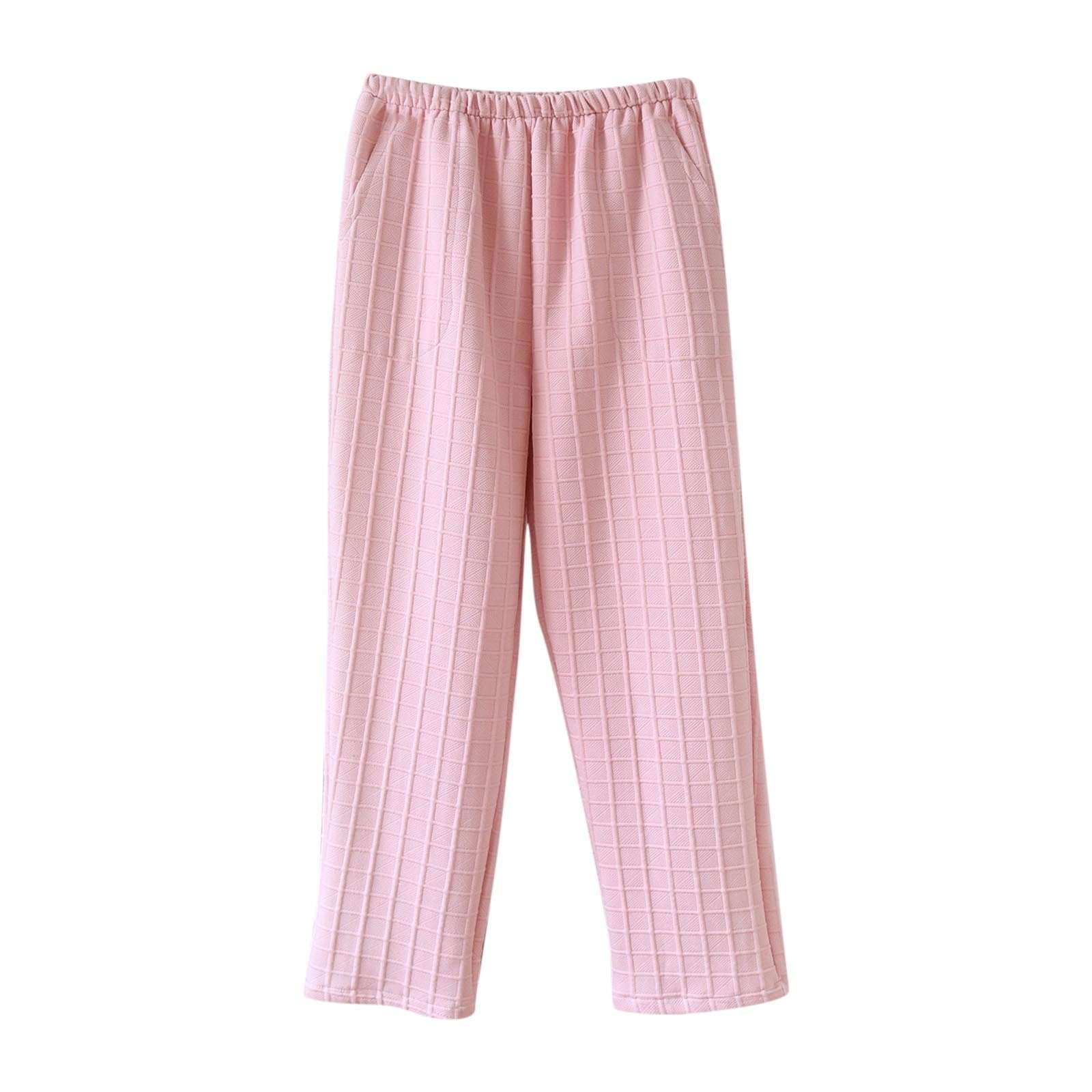 FRSASU Pajama Pants Women Winter Super Soft Casual Warm Sleep Home ...