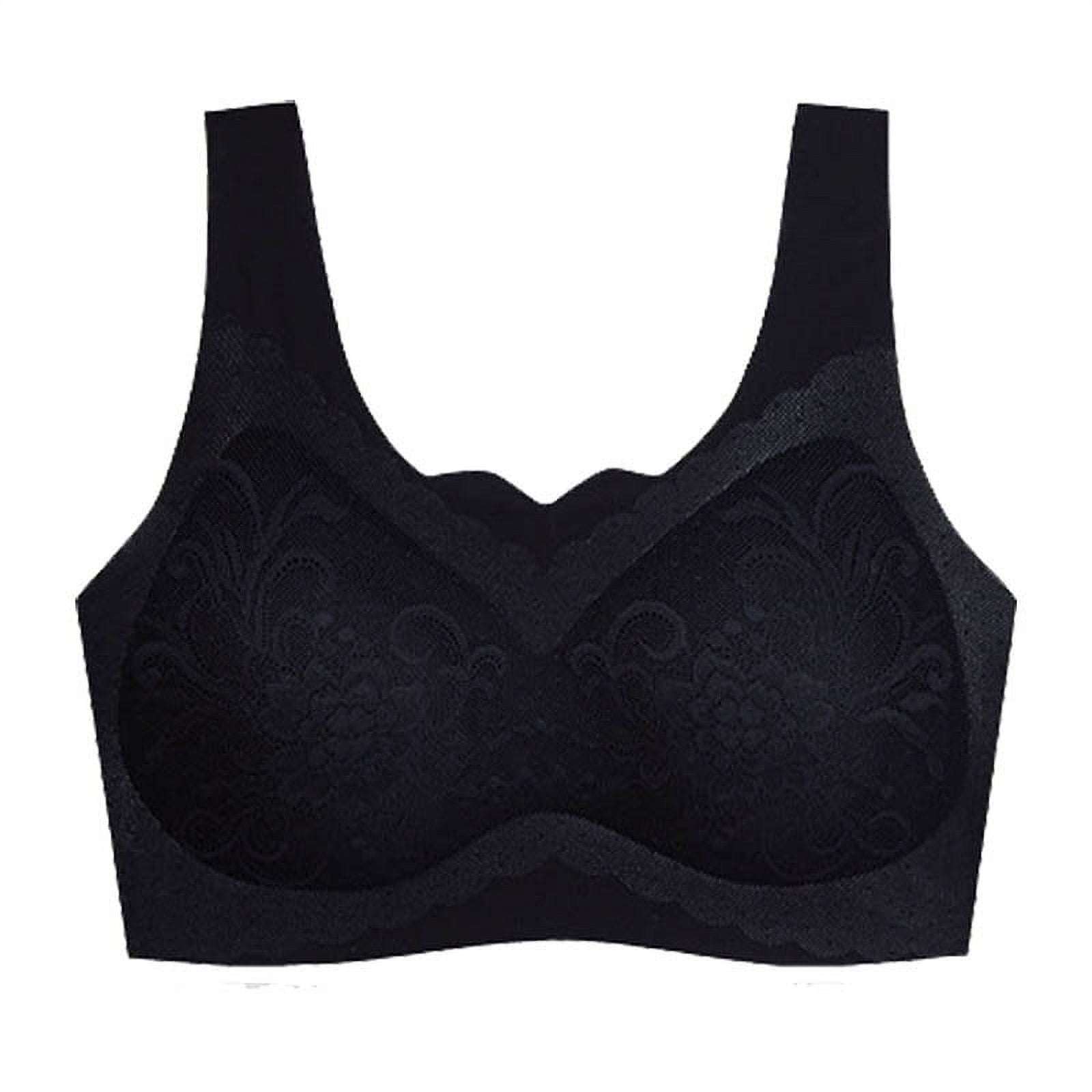 FRSASU Plus size Bras Clearanc Women Top Bra Wire Free Underwears Base ...