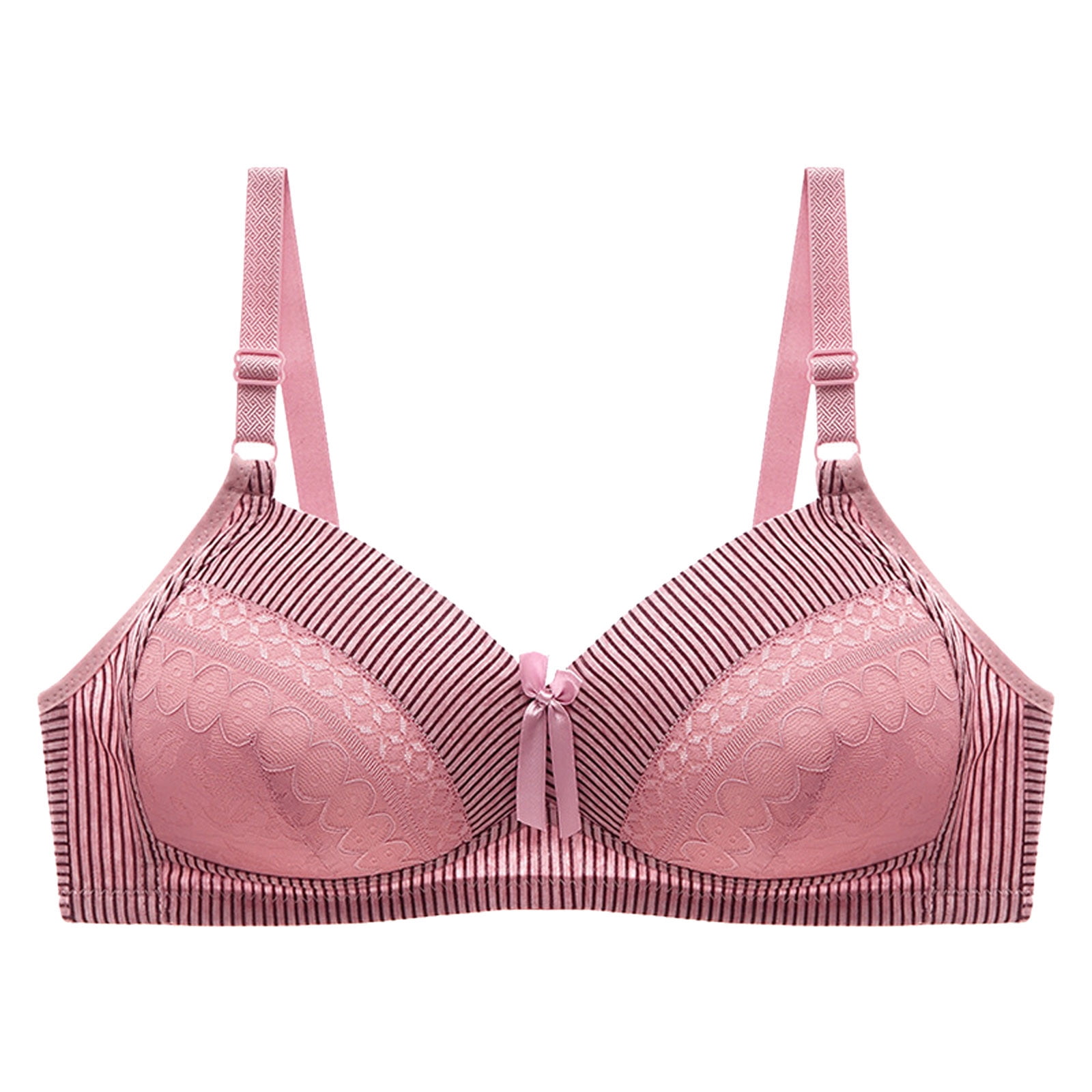 FRSASU Plus size Bras Clearanc Women's Plus Size Bra No Steel Ring Push ...