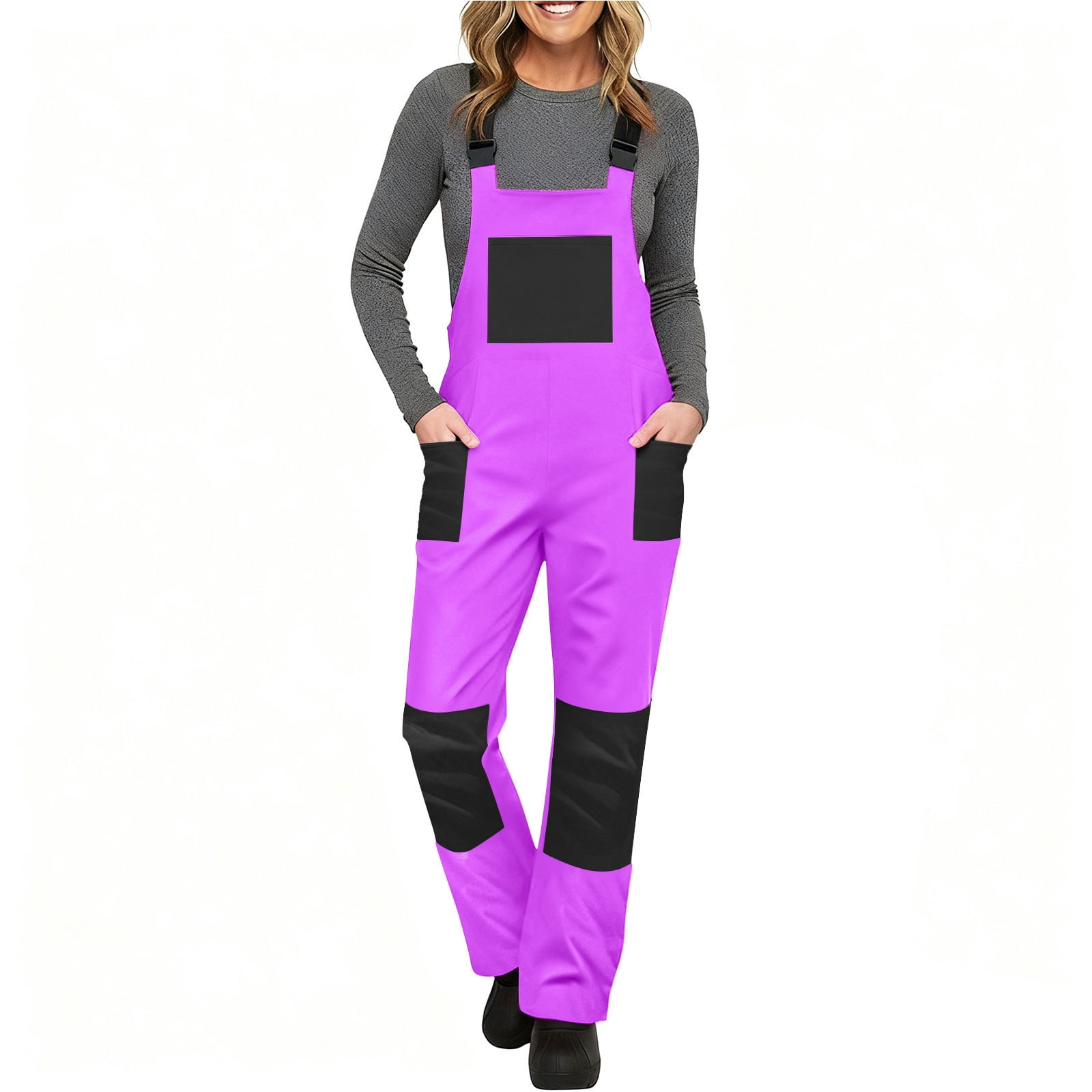 FRSASU Snow Bibs Women Insulated Waterproof Bib Overalls Snowboarding ...