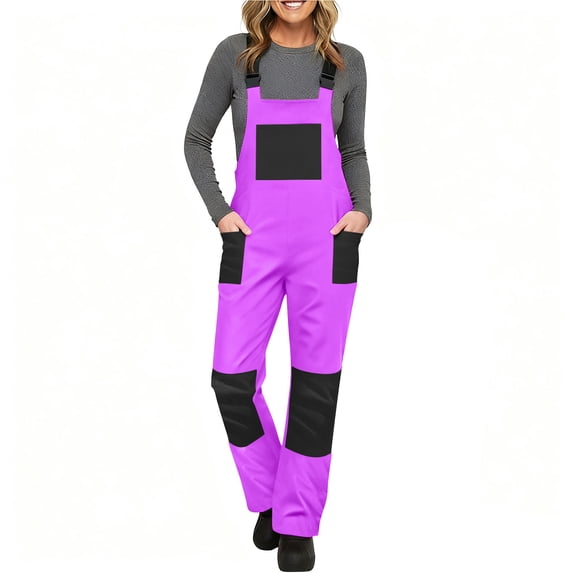 FRSASU Snow Bibs Women Insulated Waterproof Bib Overalls Snowboarding ...