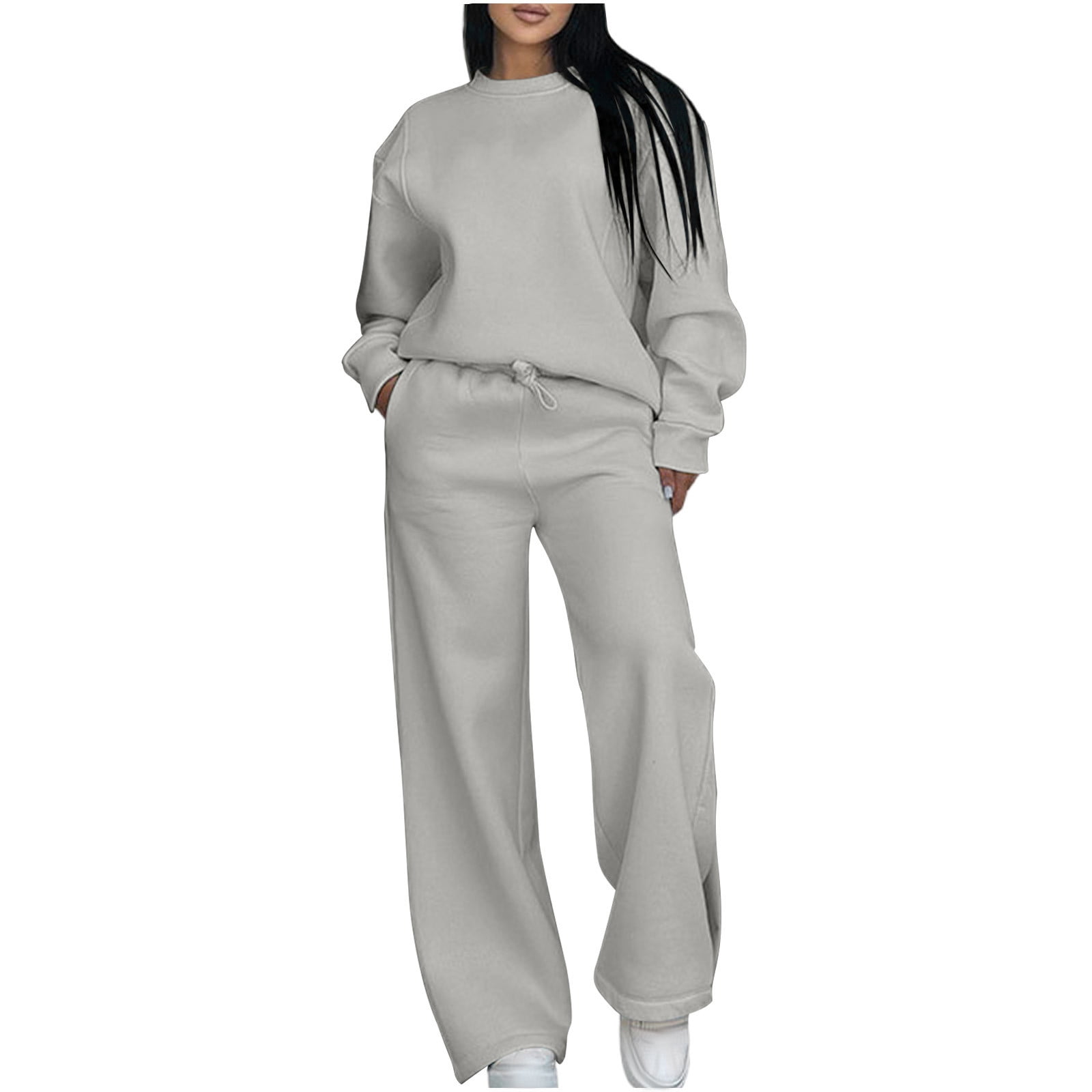 FRSASU Sweatsuits Women 2 Piece Outfit Matching Lounge Sets Spring Fall ...