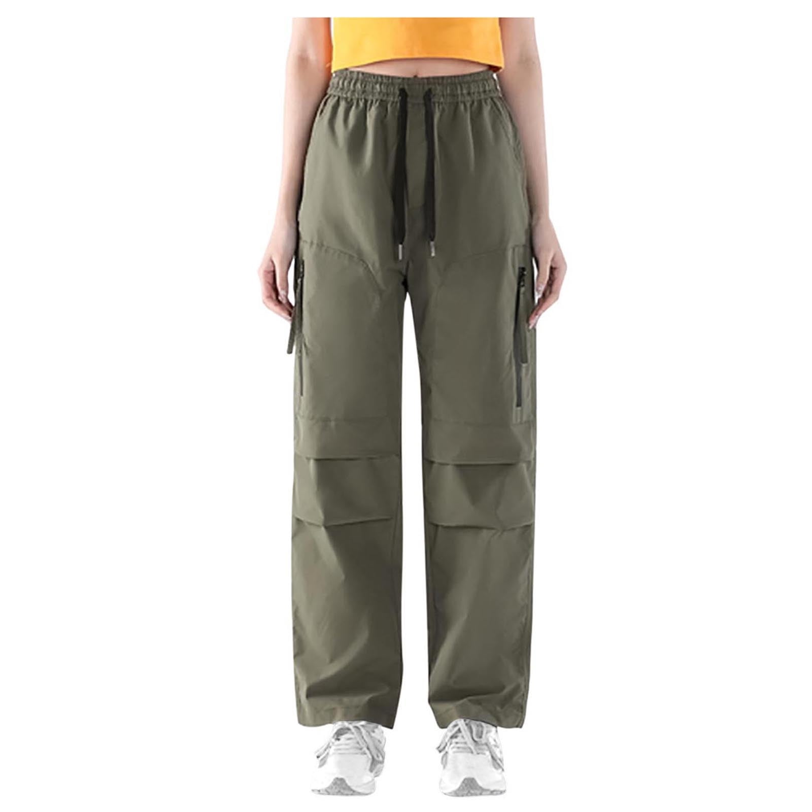 FRSASU Women's High Waisted Sport Pants Travel Streetwear Versatile ...
