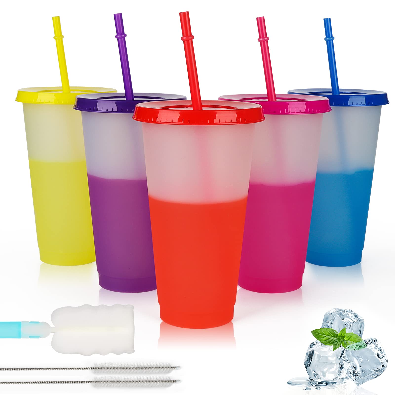 Slushie Cup Maker Squeeze, DIY Quick Frozen Magic Cup Slushy Maker Cup ...