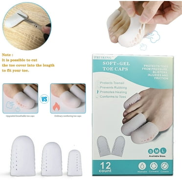 Gel Big Toe Protectors, 14 Packs of Breathable Big Toe Caps, Silicone ...