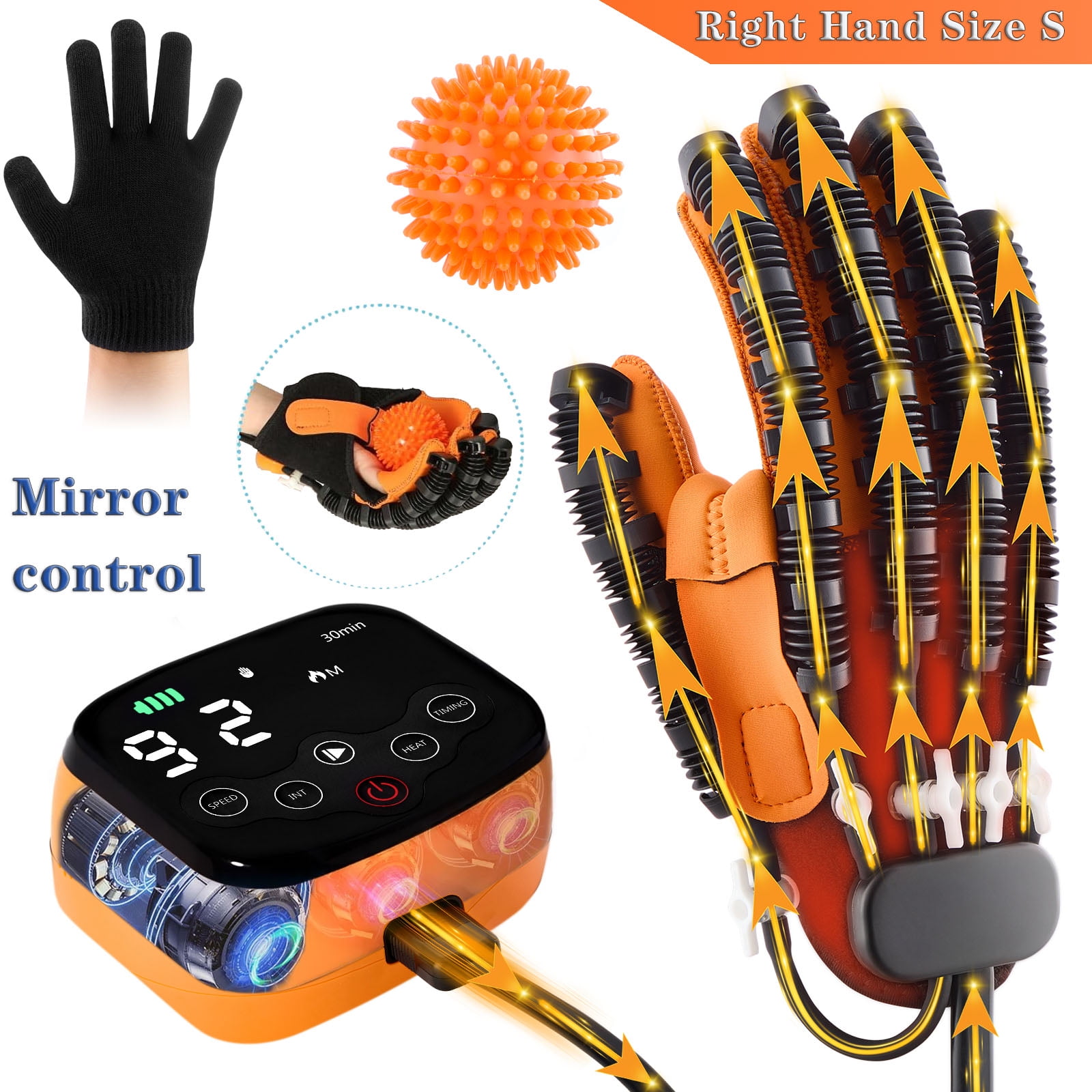 FRUIKING Rehabilitation Robot Glove, Hand Stroke, Hand Therapy ...