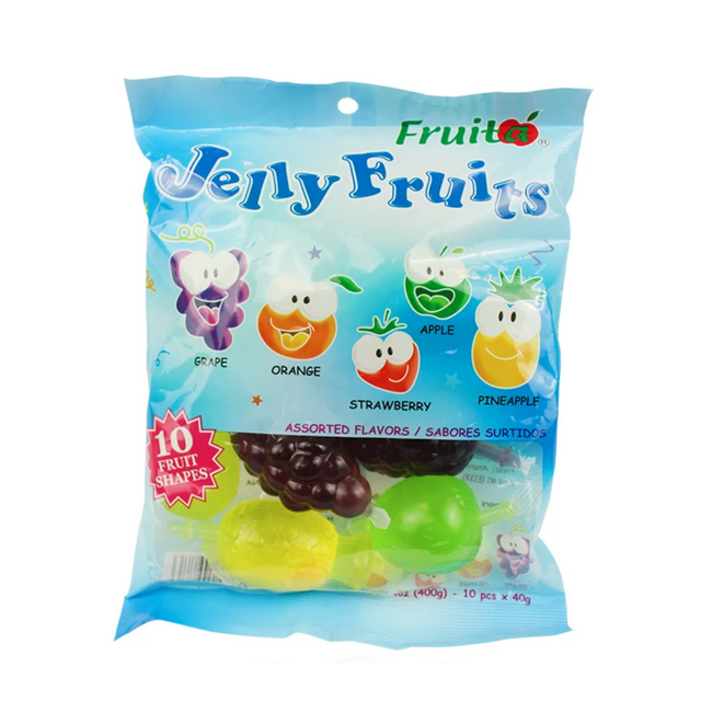 Fruita Jelly Fruits With 5 Assorted Flavors Fruits Shape Jelly Tik