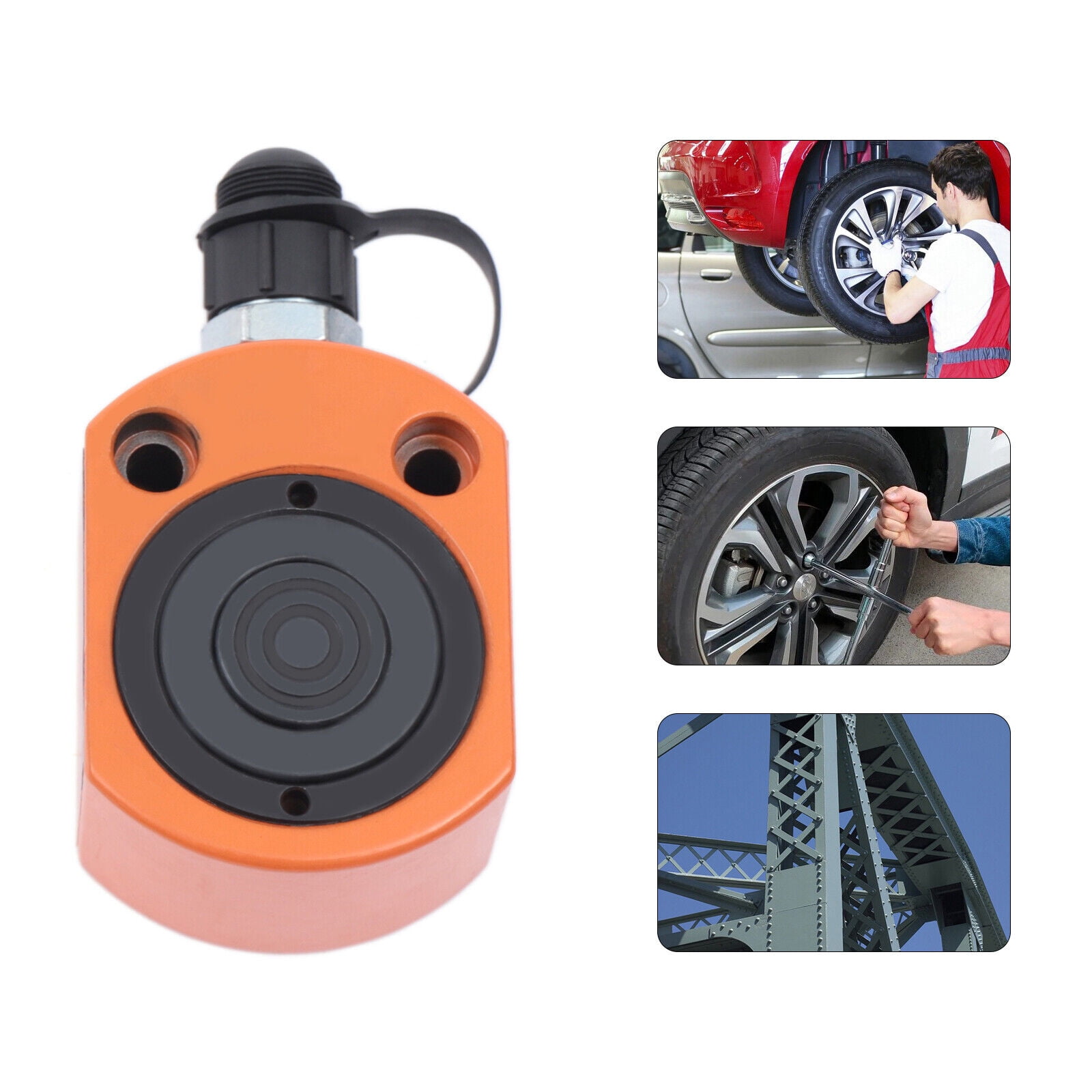 FRY-20 Hydraulic Cylinder Jack 20T 1" Stroke Lifting 2 Retractable ...