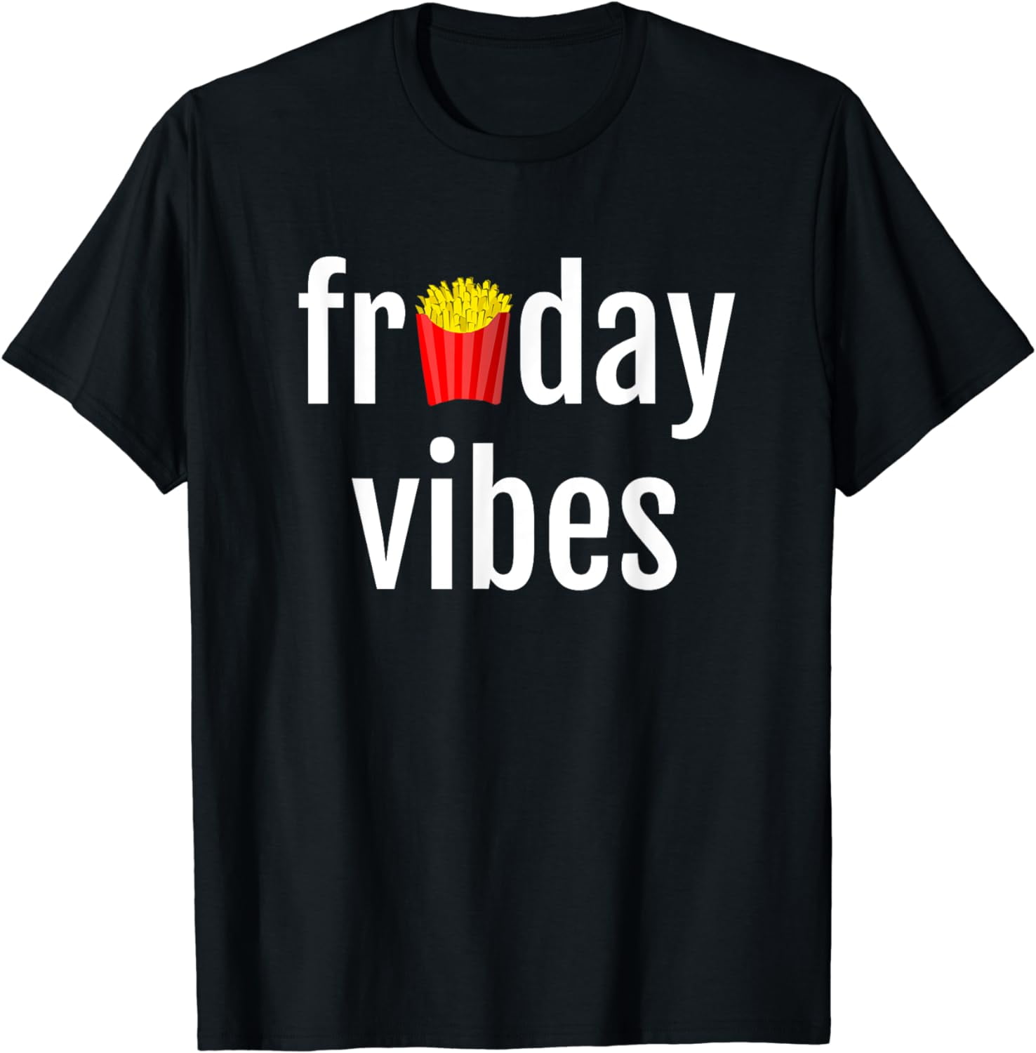 FRYDAY FRIDAY VIBES FUN SUMMER T SHIRT - Walmart.com
