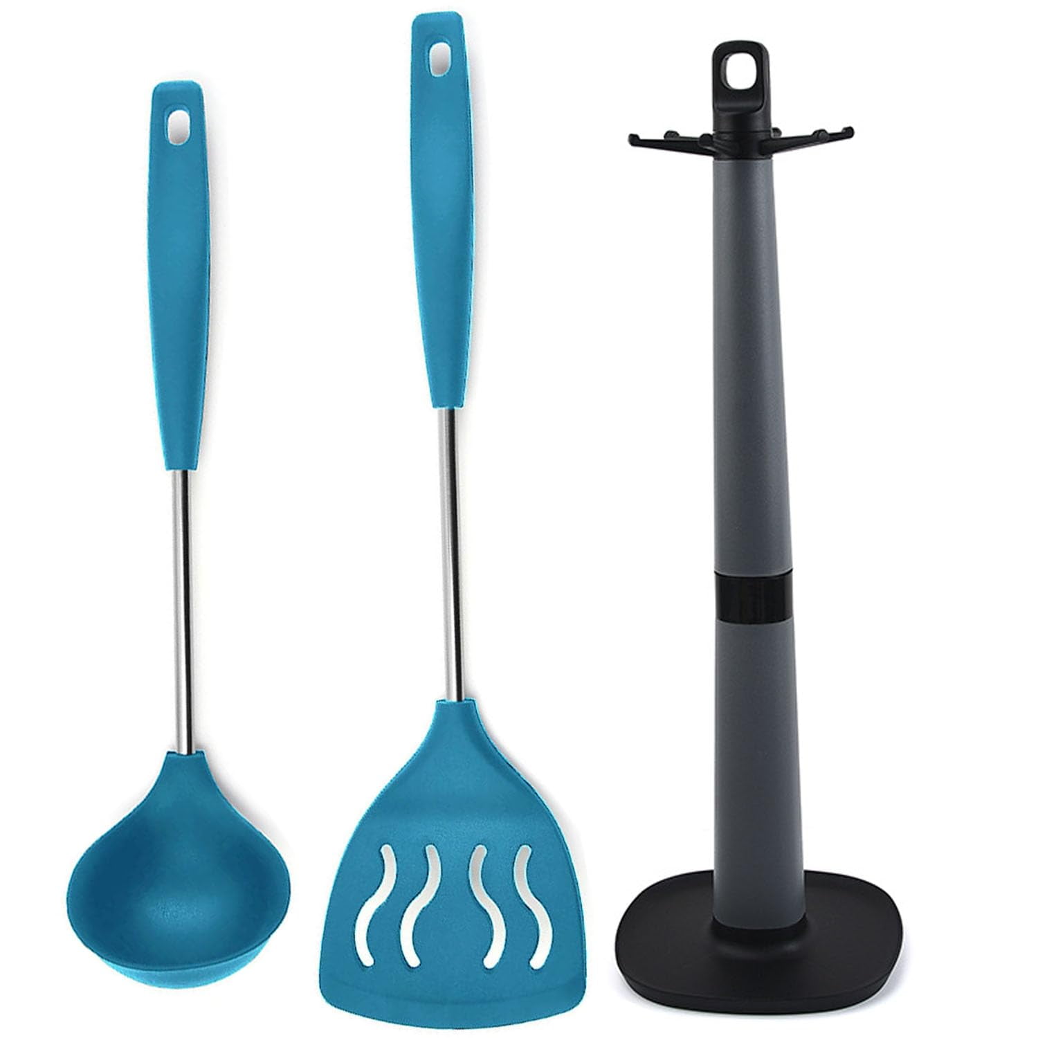 FS COOL Spoon for Non Stick Pan Serving Ladle Scoop Ladles for Cooking ...