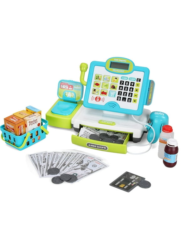 Toy Cash Register in Play Grocery & Shopping - Walmart.com