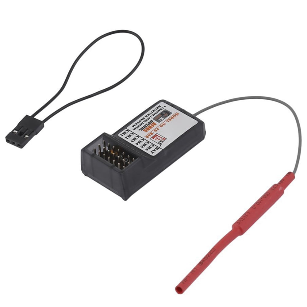 FS-R6B 2.4Ghz 6CH RC Receiver for FlySky FS-CT6B TH9B CT4B Remote ...