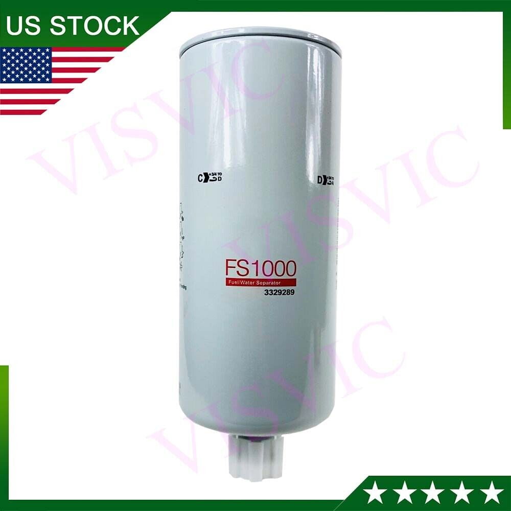 FS1000 Fuel Filter Water Separator INSIDE DIA. 1"- 14 THREAD UNS-2B, W ...