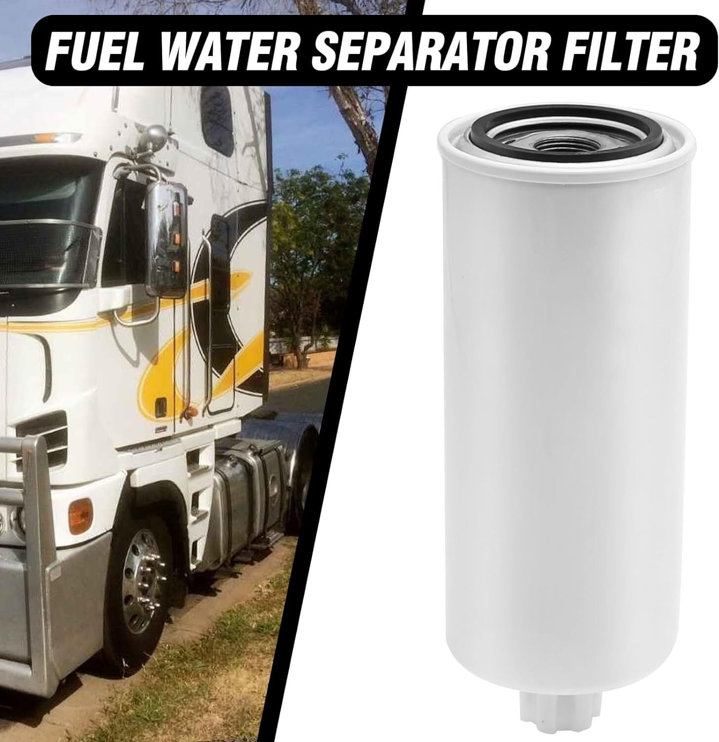 FS1000 Fuel Water Separator Filter Fits: Ford Freightliner Kenworth ...