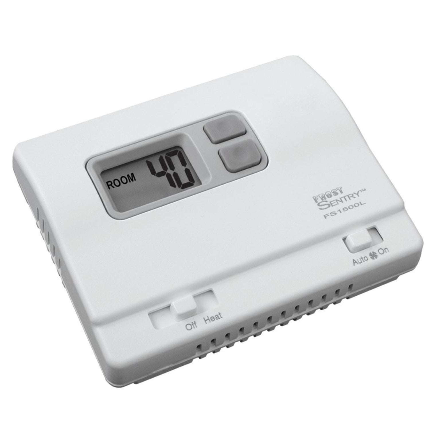 FS1500L Garage Stat, 35 Degree - 75 Degree, Heat Only, 18 VAC - 30 VAC ...