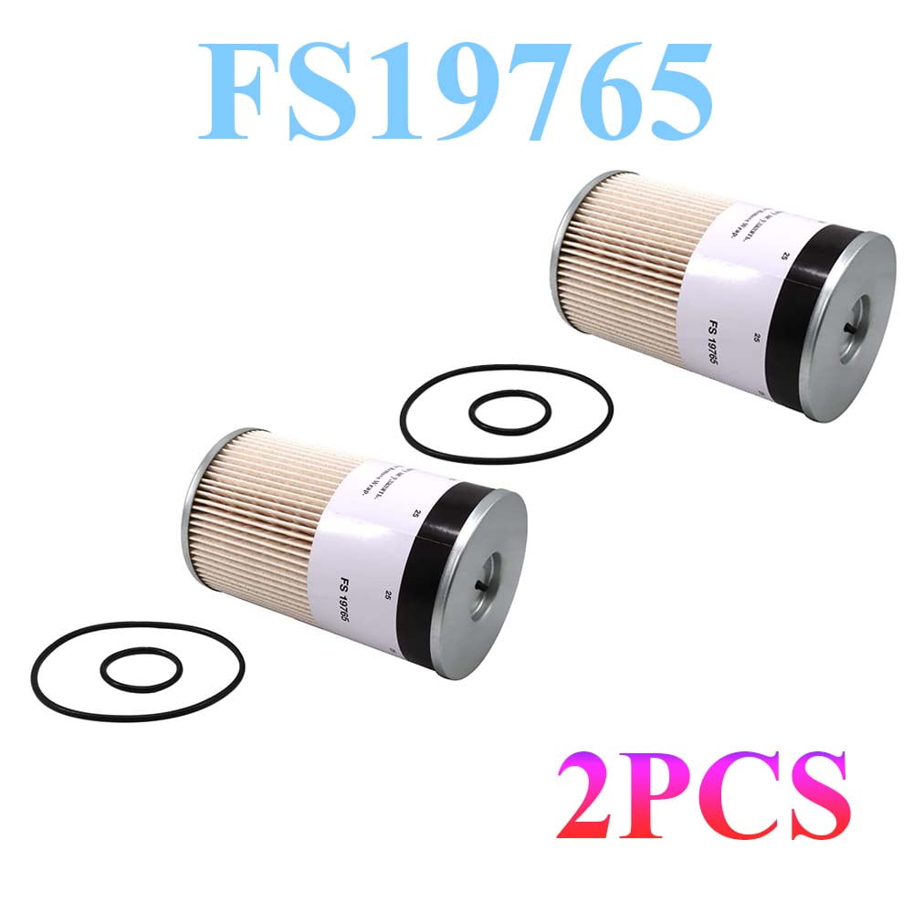 FS19765 Fuel Water Separator Fuel Filter Kit For Cummins pack of 2 ...