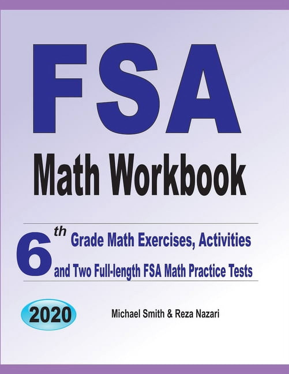 FSA Math Workbook: 6th Grade Math Exercises, Activities, and Two Full ...