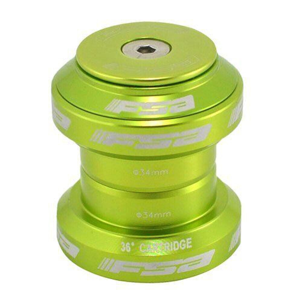 FSA Orbit MX 1-1/8" Threadless MTB Road Headset with Top Cap , Green # ...