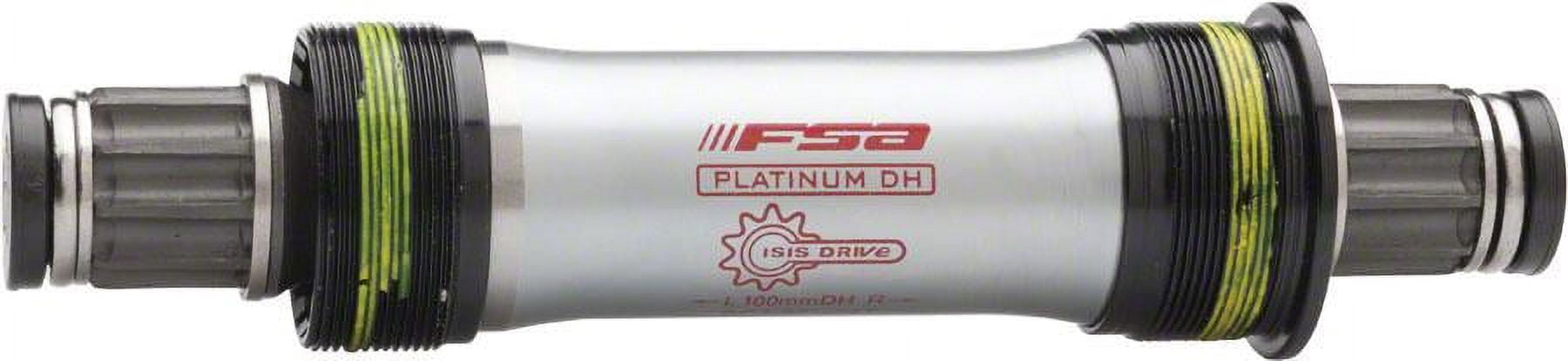 FSA Platinum DH 100 x 148 ISIS Bottom Bracket Black - Walmart.com