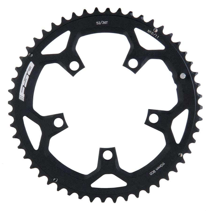 FSA Pro Road Double Chainring - Tooth Count: 52 Chainring BCD: 110 ...