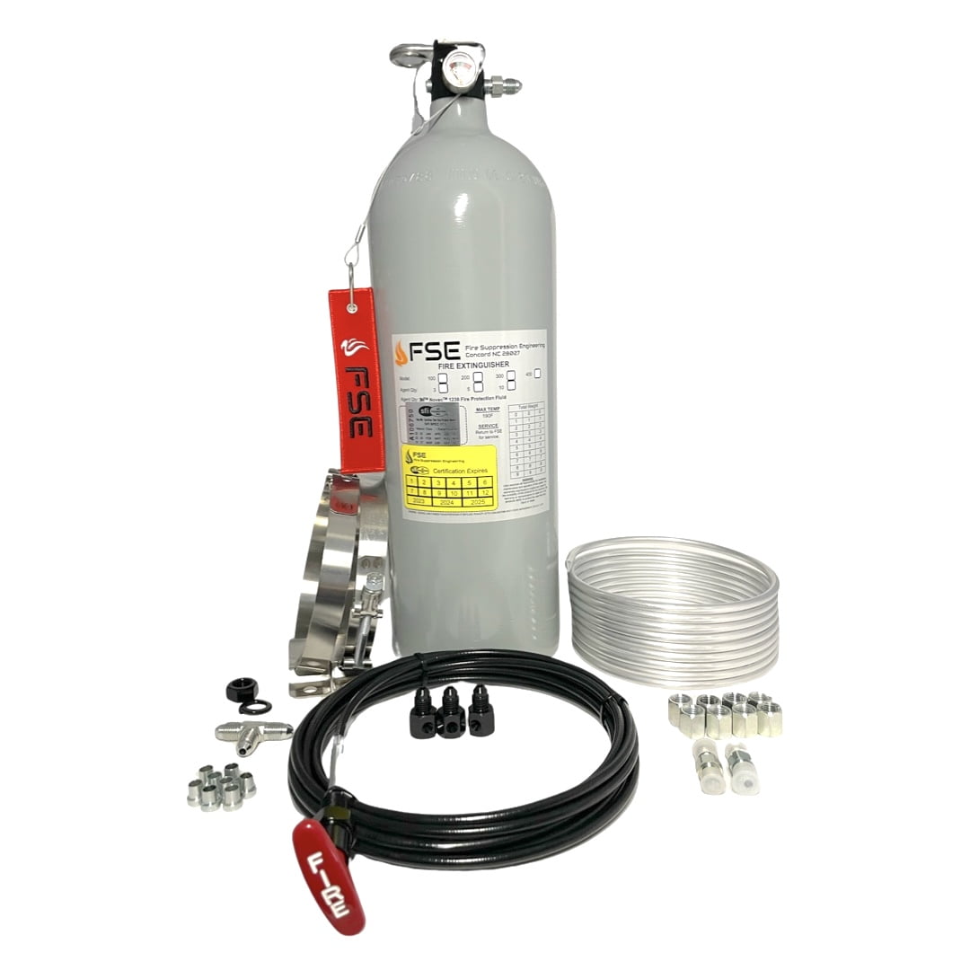 FSE 110111 Fire Suppression Engineering 10lb Circle Track Extinguisher ...