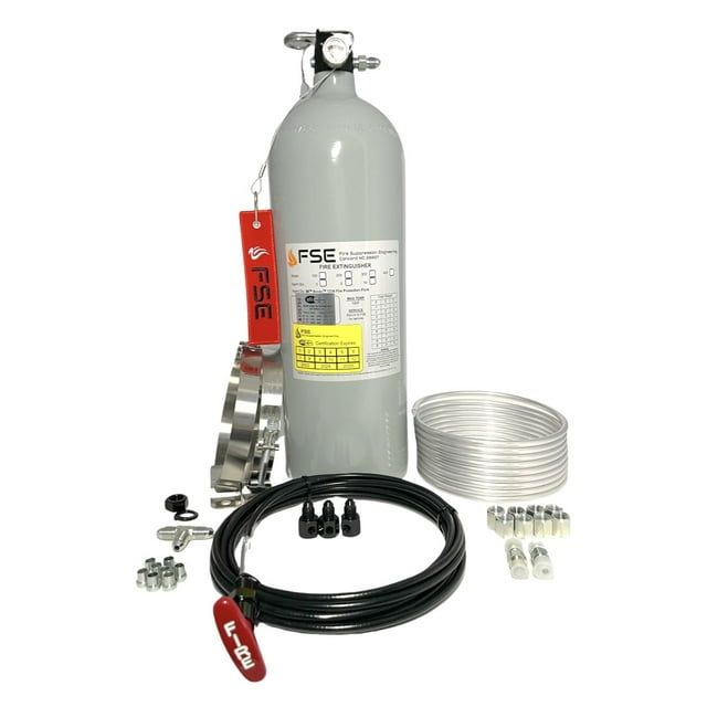FSE 110111 Fire Suppression Engineering 10lb Circle Track Extinguisher ...