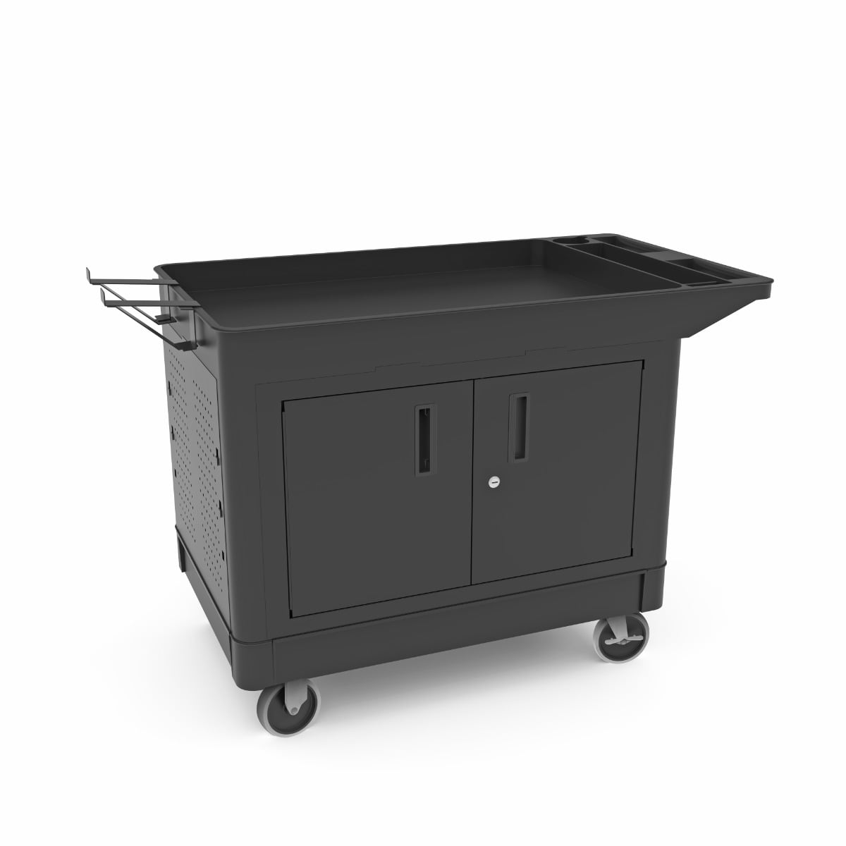 FSE 373-XLC11C1 Industrial Work Cart with Locking Cabinet - Walmart.com