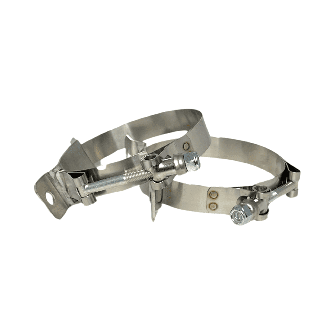 FSE 905-1400 Fire Suppression Engineering 4" Mounting Clamps/Bracket ...