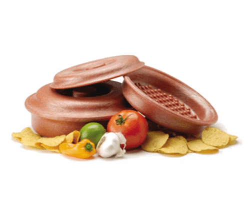FSE Tortilla Pleezer, 8" dia. x 2" deep, round, polyethylene, paprika ...