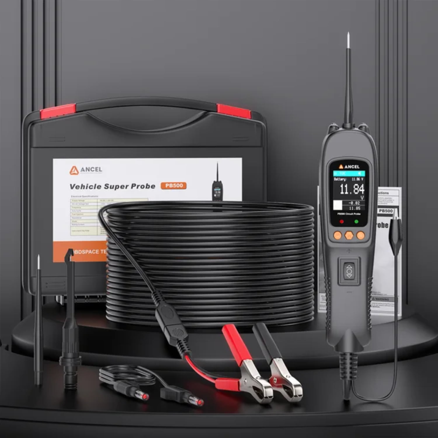 FSHNGTA Powerful PB500 Car Power Scan Automotive Tools Circuit Tester ...