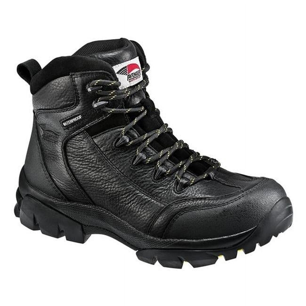 FSI Nautilus Avenger Mens 6-inch Black Waterproof Composite Toe Work ...