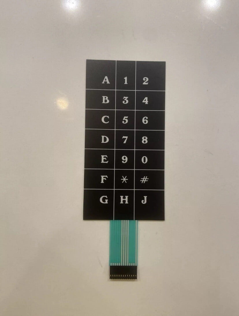FSI, USI 3076, 3039 3044 SNACK VENDING MACHINE KEYPAD (#4201202) New ...