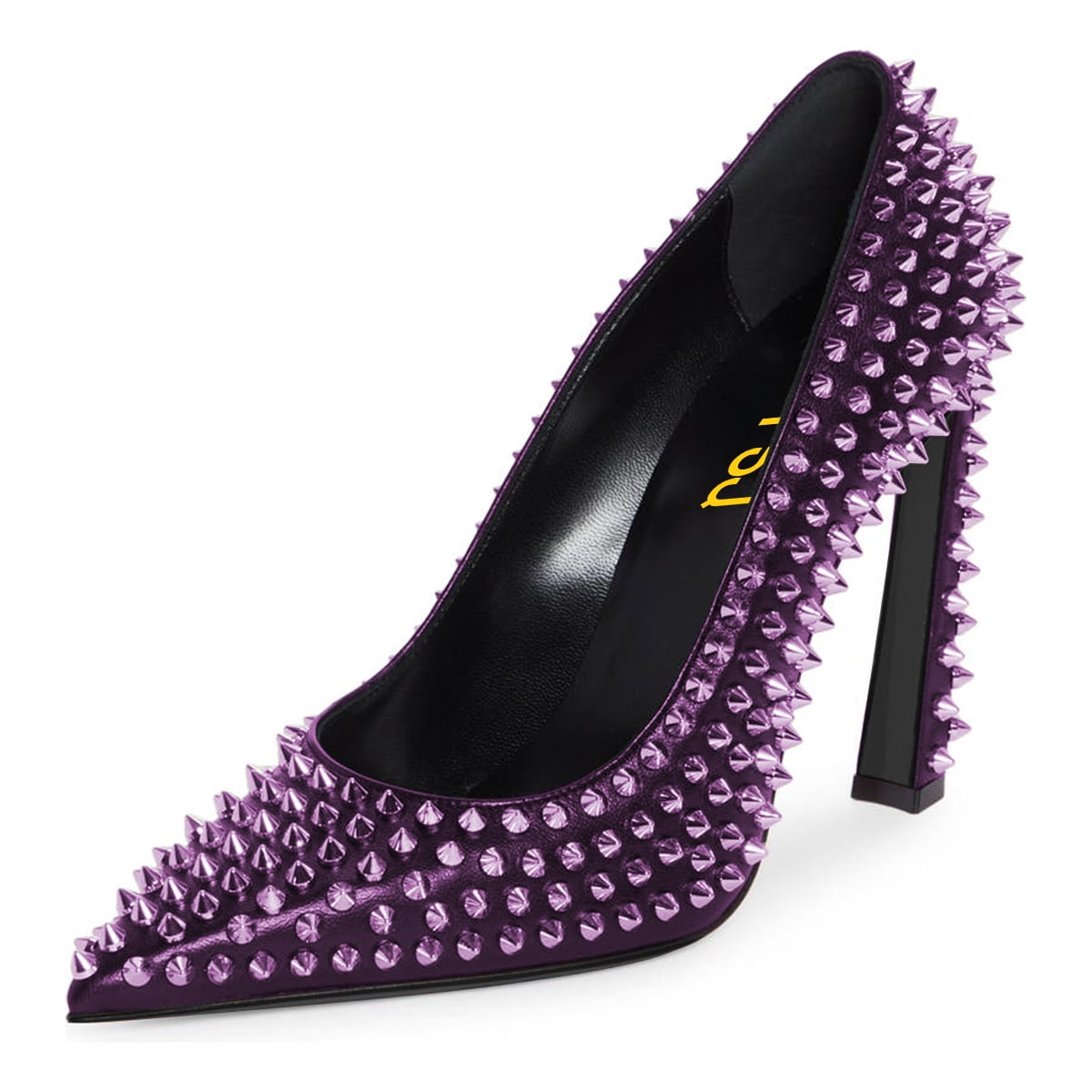 FSJ Women Classic Pumps Closed Pointed Toe Slim High Heel Fashion ...