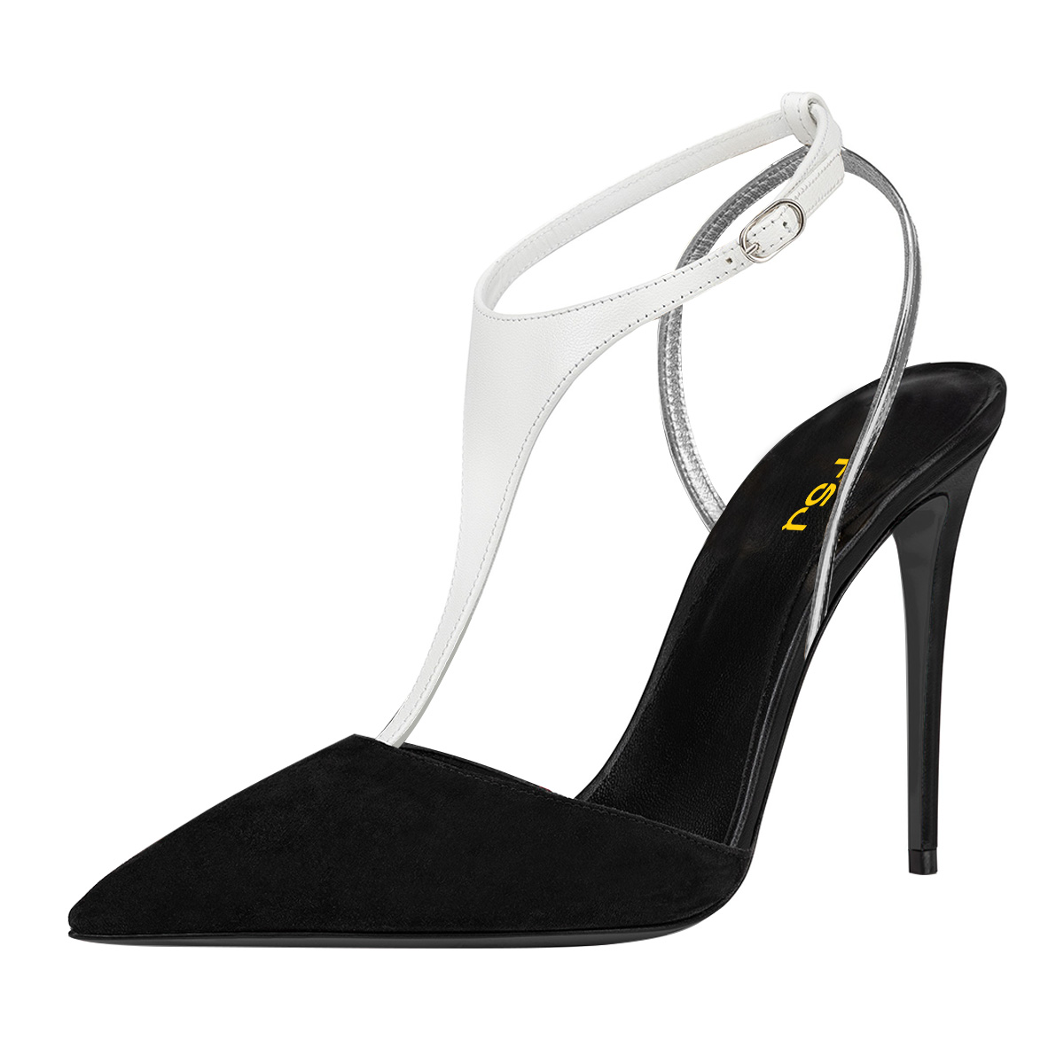 FSJ Women Sexy Stiletto High Heels Pumps Pointy Close Toe D'Orsay ...