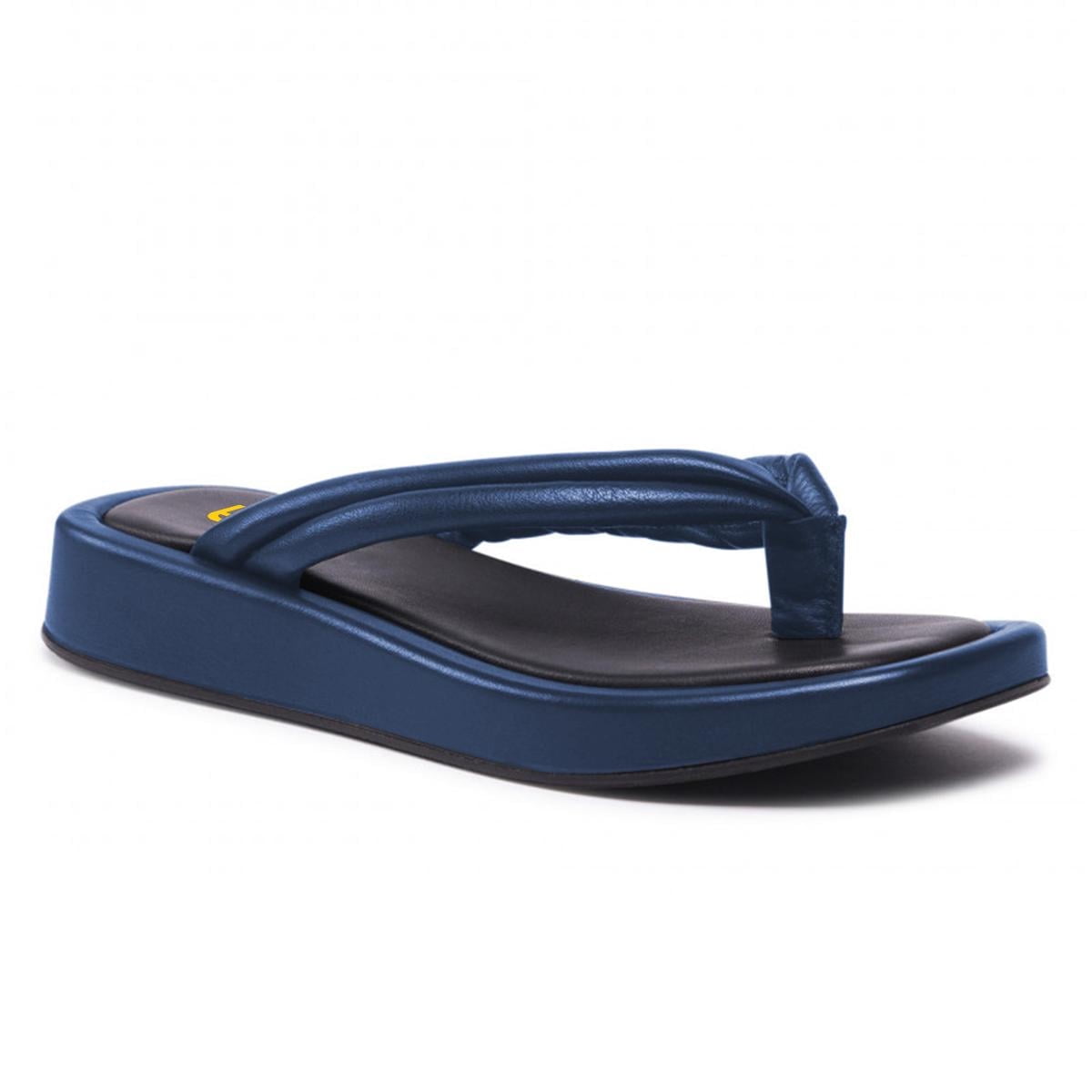 FSJ Women Split Square Toe Flip Flops Soft Insole Flats Slip on ...