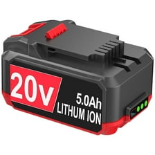Bauer 20V, 5Ah High-Capacity Lithium-Ion Battery with 3X Runtime, Fast ...