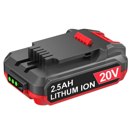Bauer 20V, 5Ah High-Capacity Lithium-Ion Battery with 3X Runtime, Fast ...