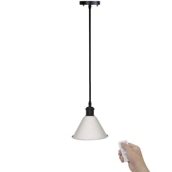 FSLiving Dimmable LED Lamp, USB Charging, Cordless, Remote Control ...