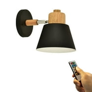 FSLiving 2-Light 100 Lumens Multi-Function Battery Run Remote Control ...
