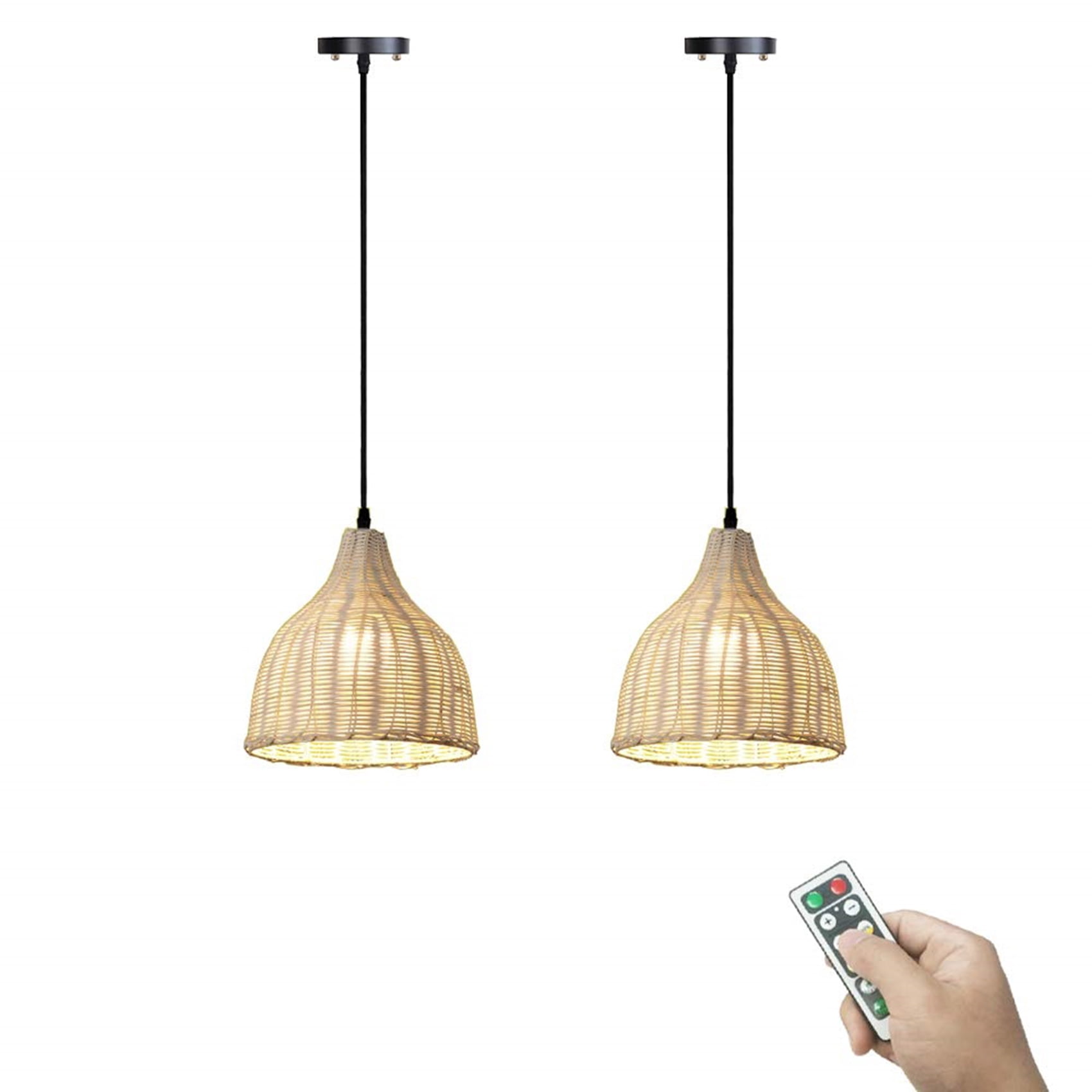 FSLiving 100 Lumens Multi-Function Led No Cord Led Remote Control ...
