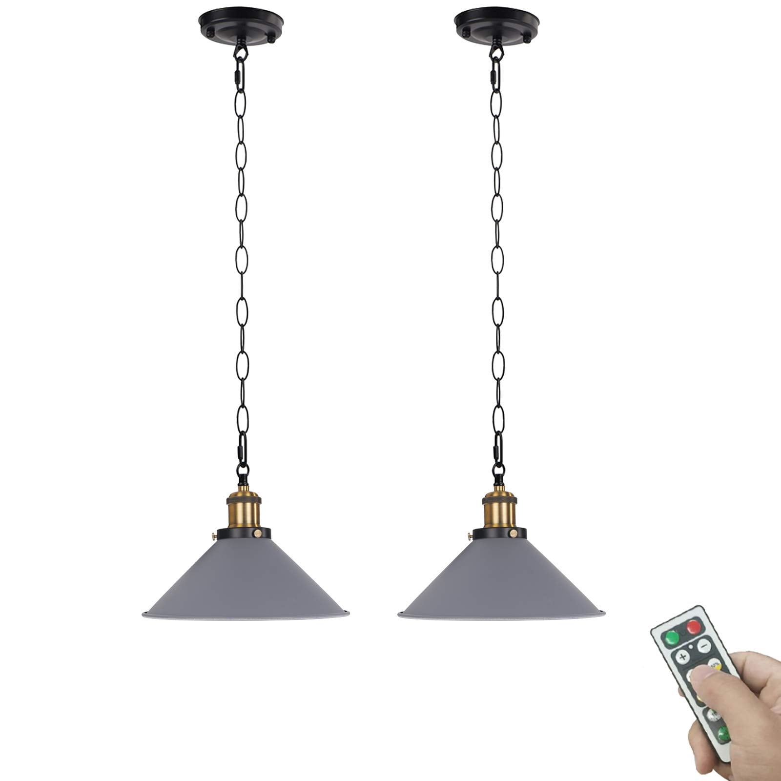 FSLiving 100 Lumens Multi-Function Led Remote Control Battery Run ...