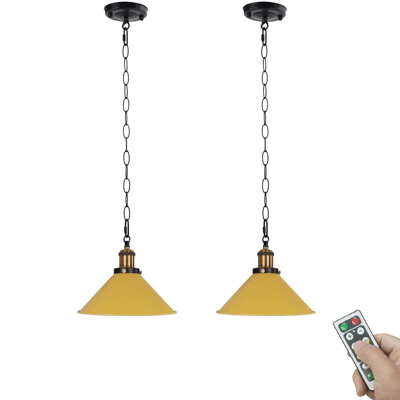 FSLiving 100 Lumens Multi-Function Led Remote Control Battery Run ...