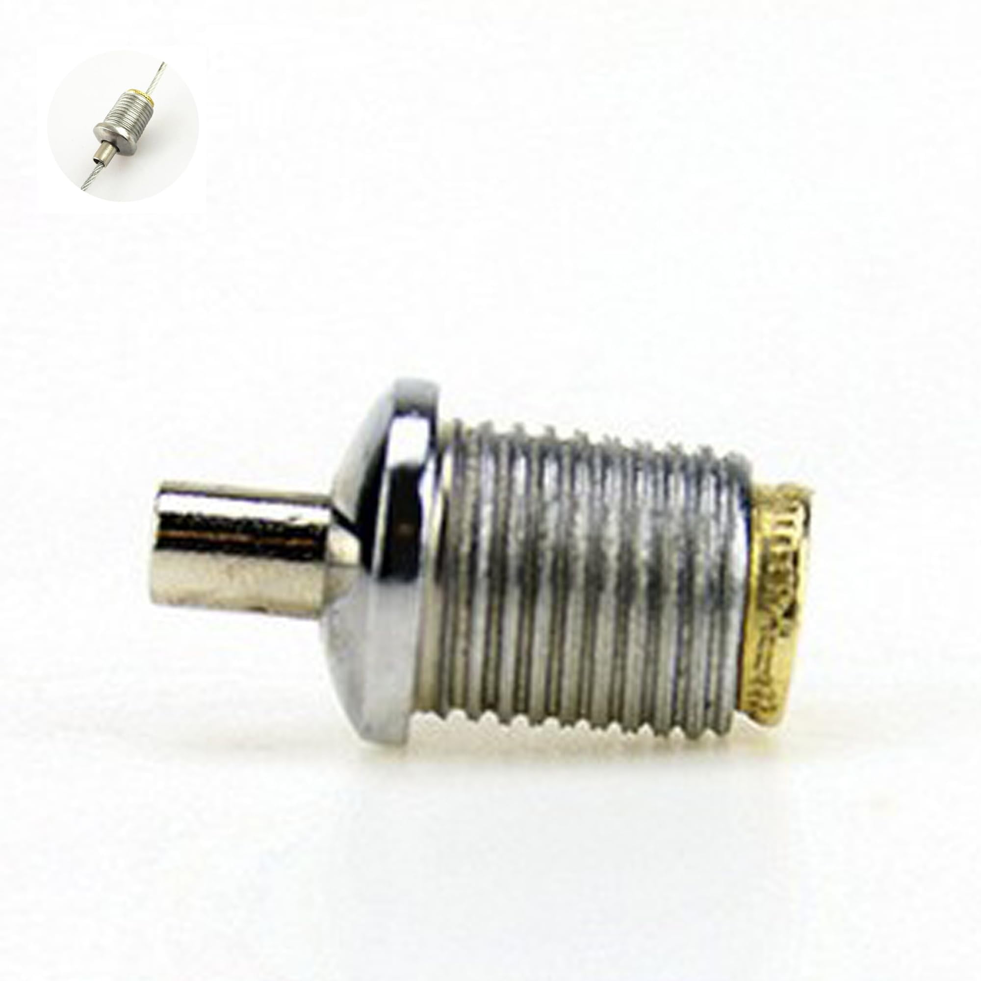 FSLiving 10Pcs Adjustable Steel Cable Guide Wire Rope Fixator ...