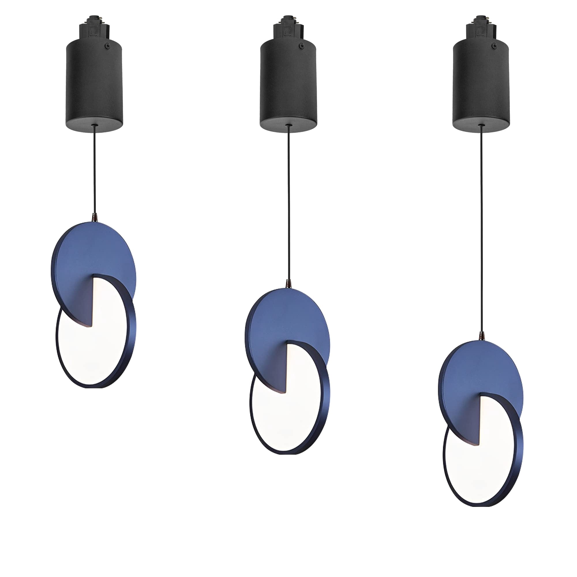 FSLiving 10W Adjustable Levitate Track Pendant Light H-Type Retractable ...