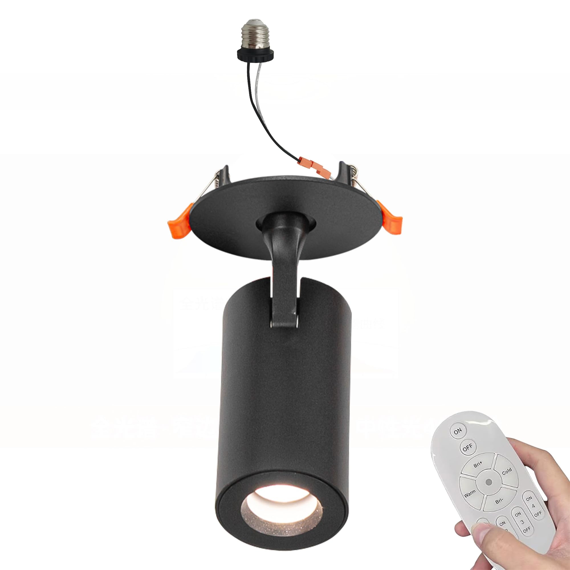 FSLiving 10W LED Recessed Mounted Instant ON Spot Light with Gimbaled ...